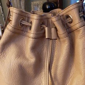 Fossil | Bags | Fossil Leather Bucket Purse | Poshmark
